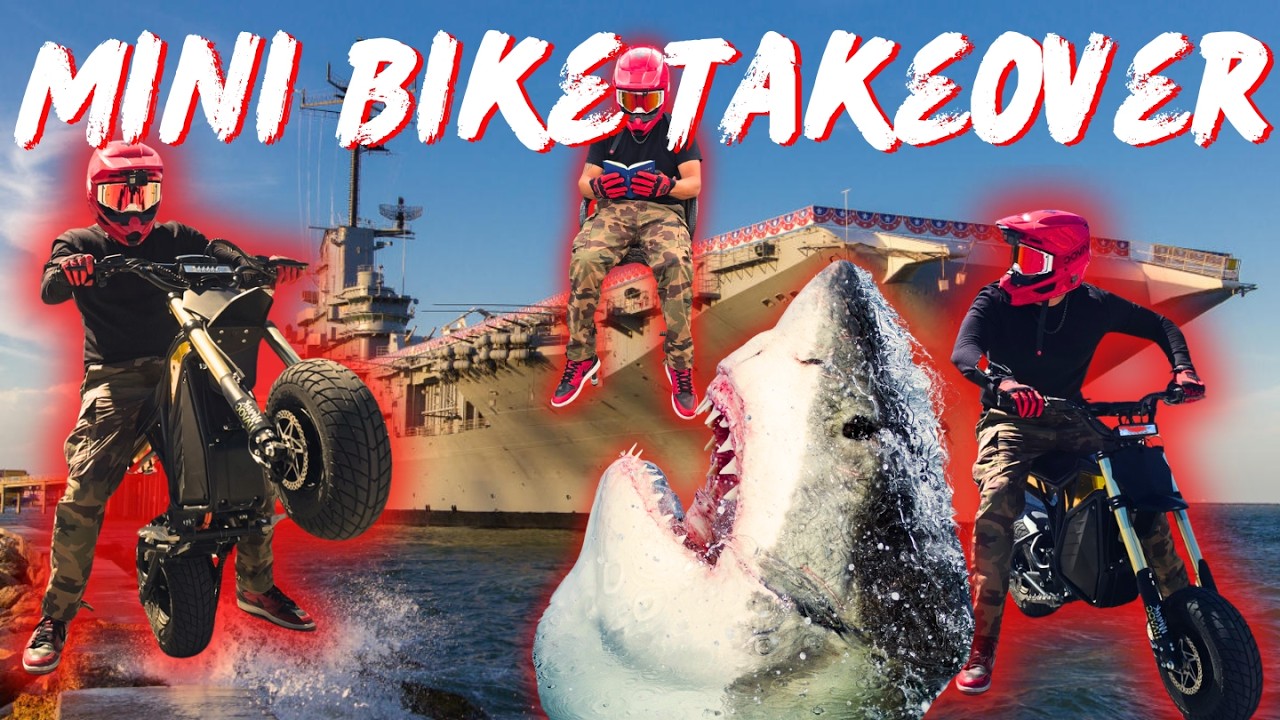 Mini Bike Takeover! (Rizzler Bike Review) - YouTube
