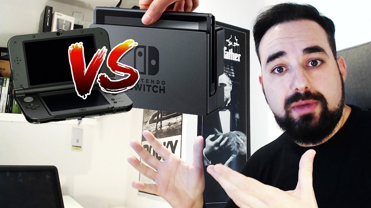 Nintendo Switch VS Nintendo 3DS - YouTube