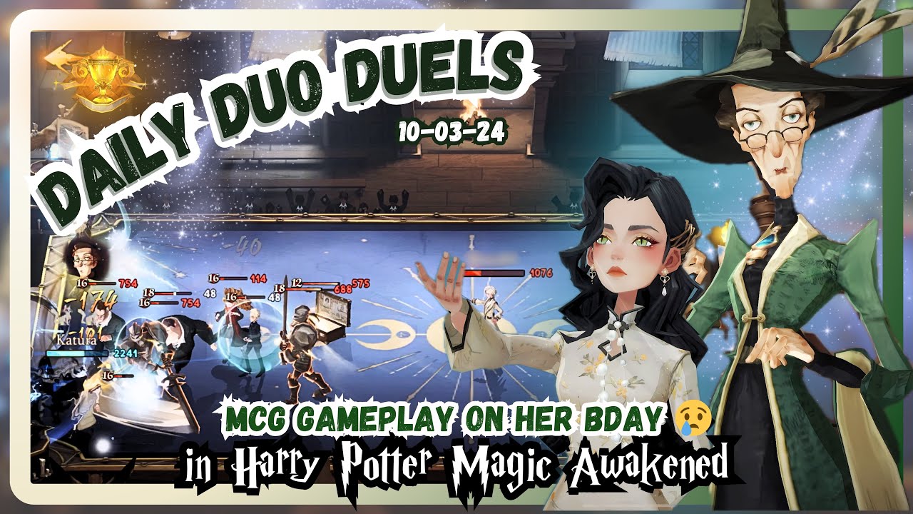 Magic Awakened - Daily Duo Duels - Oct 3rd, 2024 - Using McGonagall ...