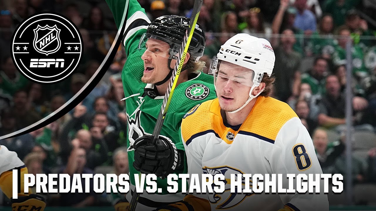 Nashville Predators vs. Dallas Stars | Full Game Highlights - YouTube