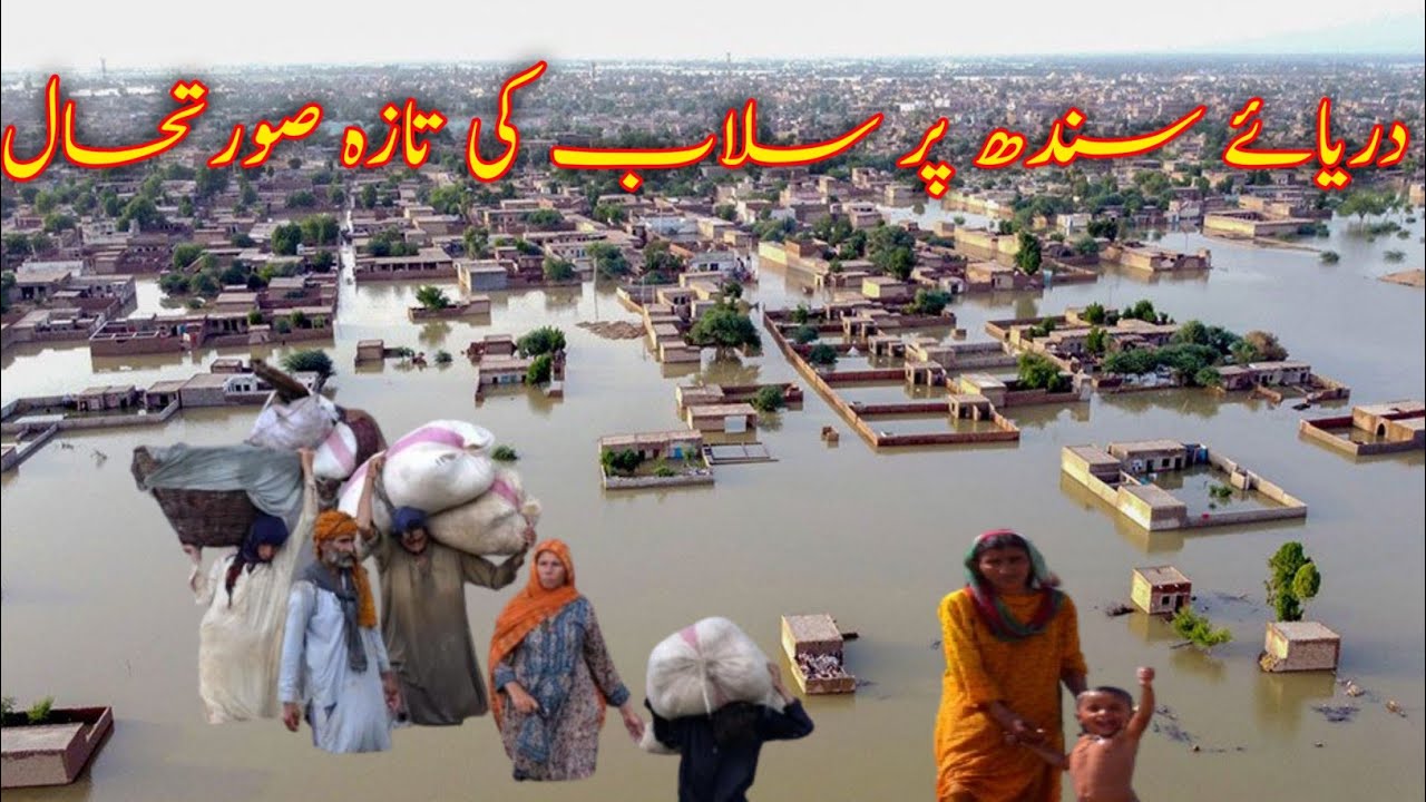 Indus river ma salab sy bhot Bara Nussan ho rha hai Har cheze taba ho ...