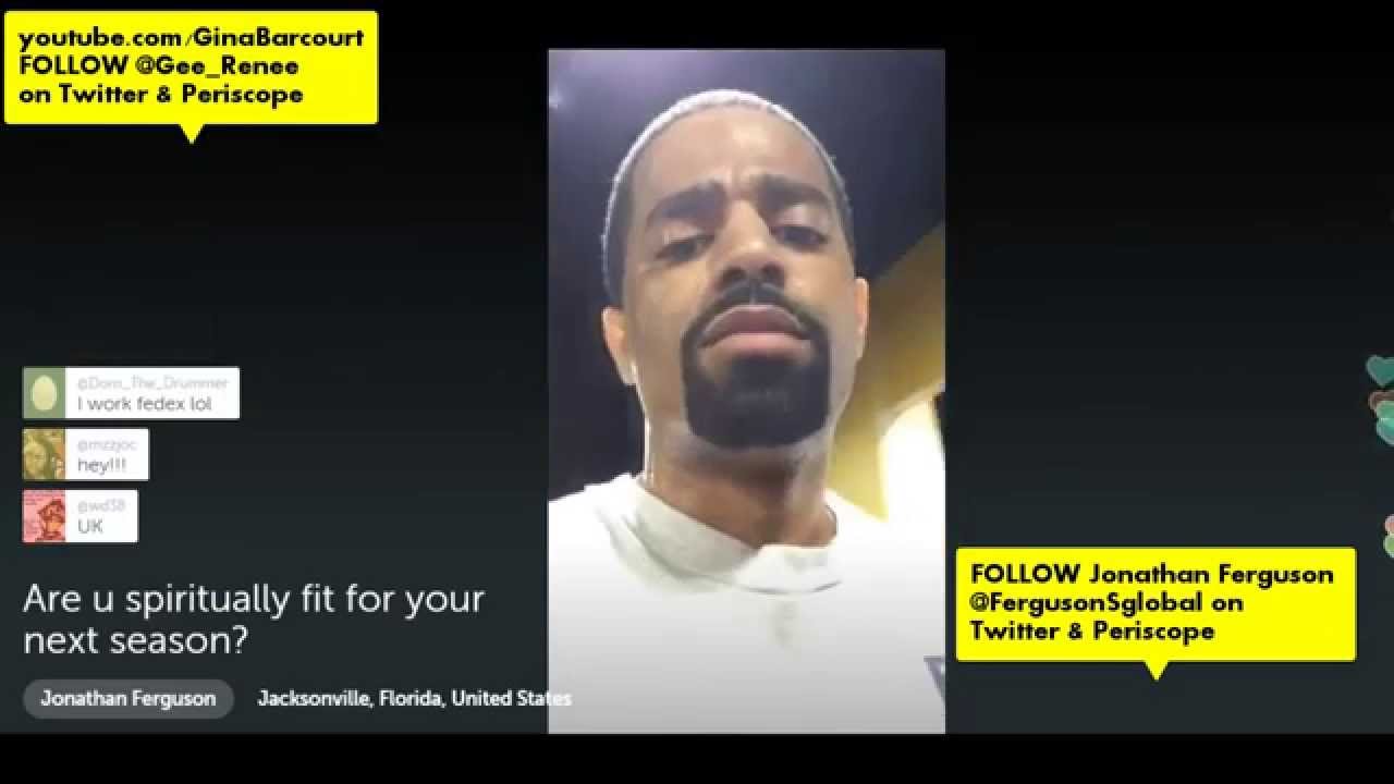 Jonathan Ferguson ARE U SPIRITUALLY FIT 4 UR NEXT SEASON 9-17-15 ...
