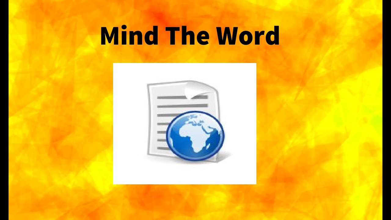 Mind The Word: Powerful extension to learn the language - YouTube