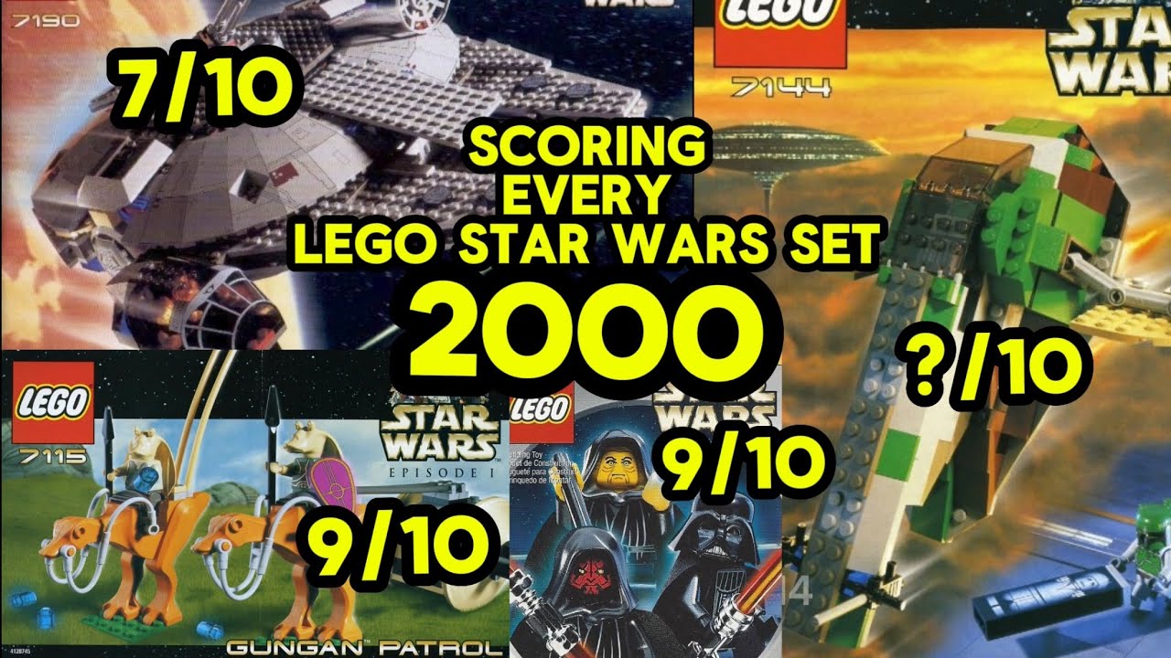 Grading EVERY LEGO Star Wars Set from 2000 - YouTube