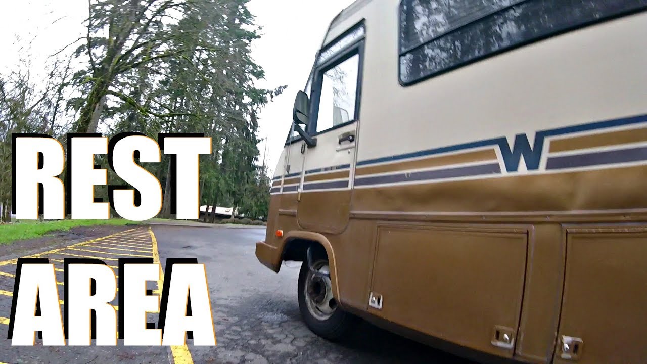 Driving To Rest Area || Full Time RV Living - YouTube