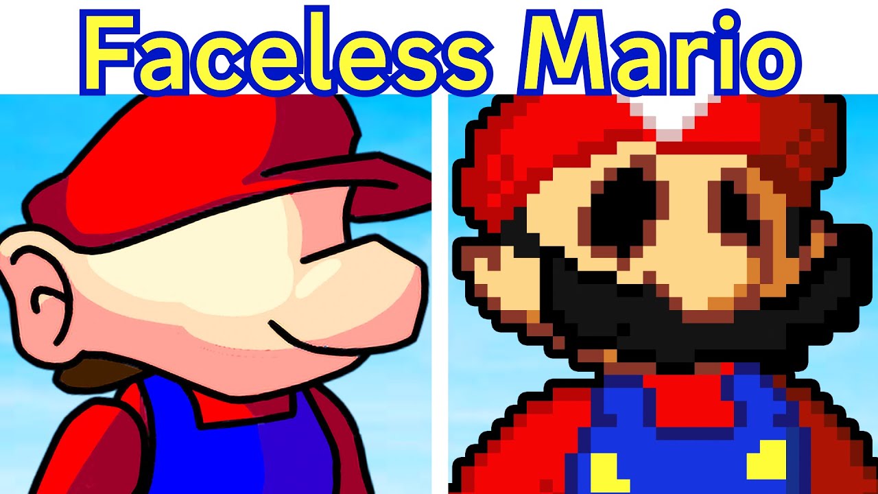 FNF VS FACELESS MARIO (B3313 - Super Mario 64 Internal Plexus ROM ...