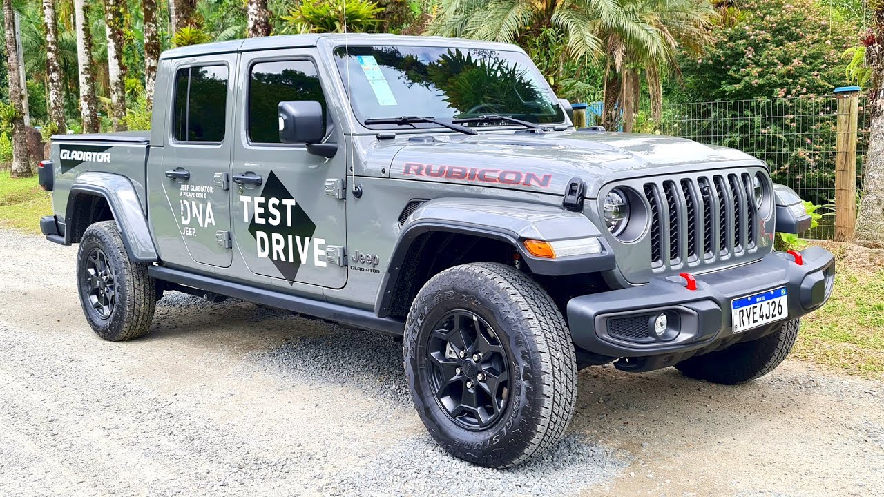 Jeep Gladiator preço de Ram 2500 e puxada de Amarok v6! TESTE NA ...