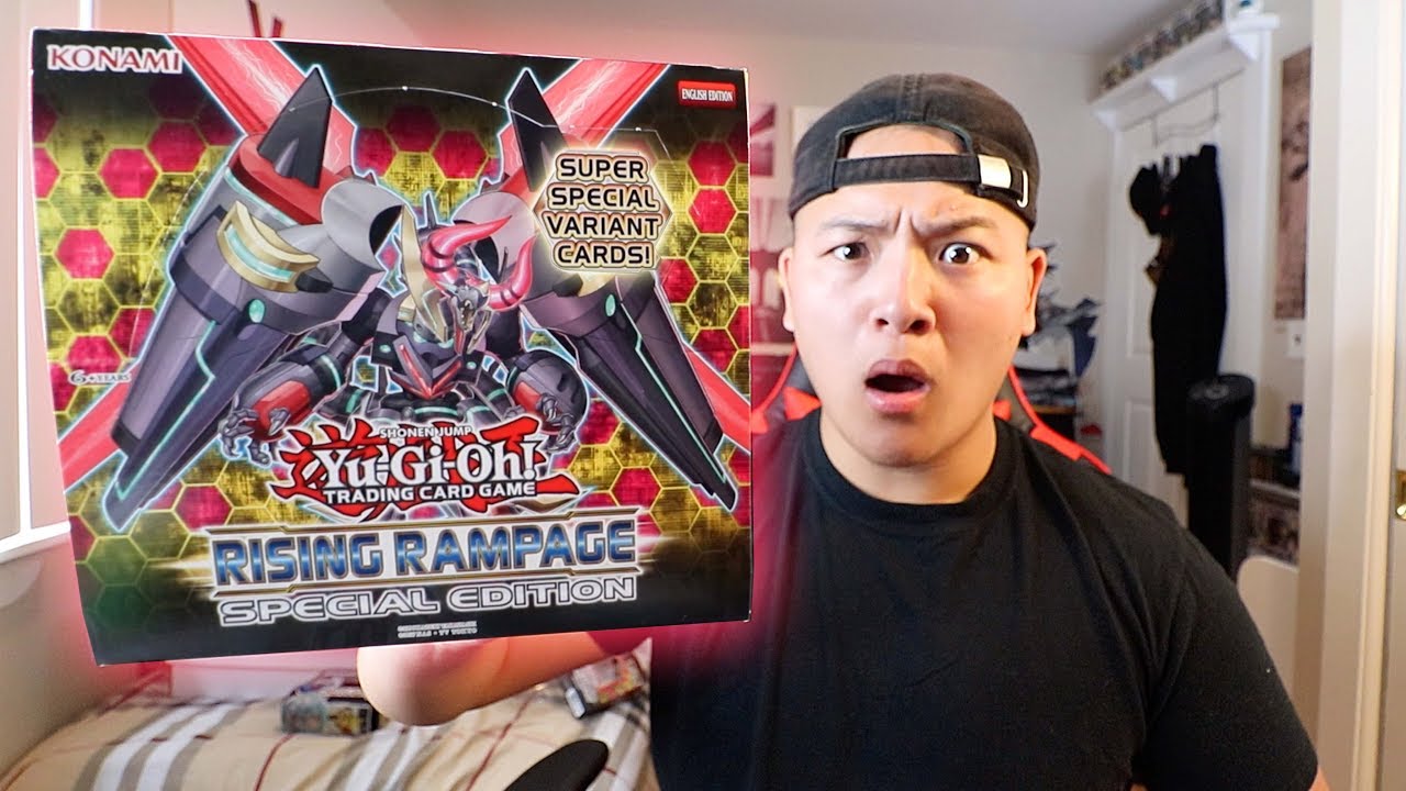 Yu-Gi-Oh! NEW! RISING RAMPAGE SPECIAL EDITION BOX OPENING 2019! - YouTube