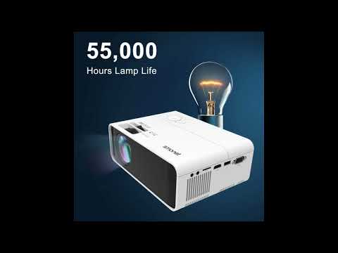 More In The Description TEQIN Video Projectors,Portable Mini LED Cinema Video Digital HD Home T...