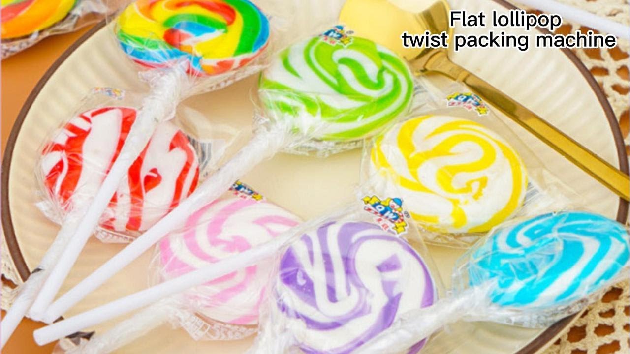Wondered how those delicious flat swirl lollipops end up perfectly ...