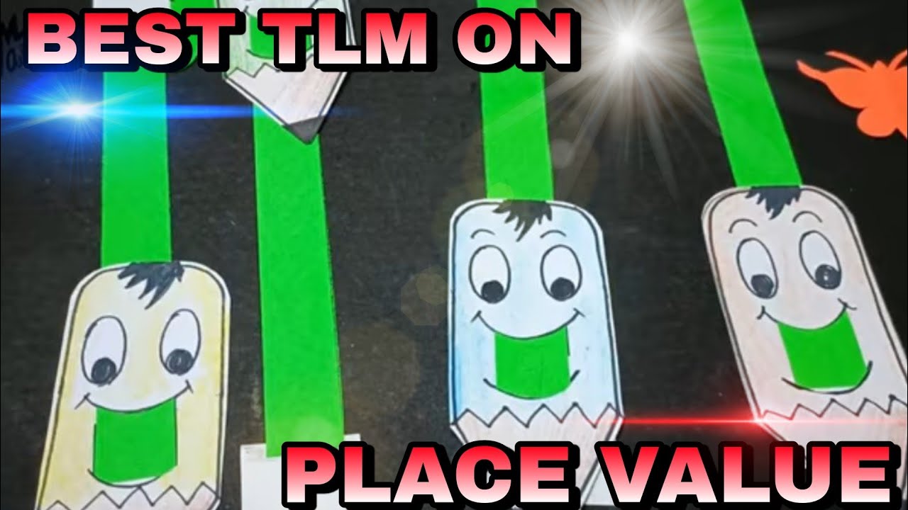Place value TLM/ maths tlm / TLM for primary school - YouTube