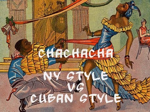CHACHACHA NY STYLE vs CUBAN STYLE by alberto bonanni - YouTube