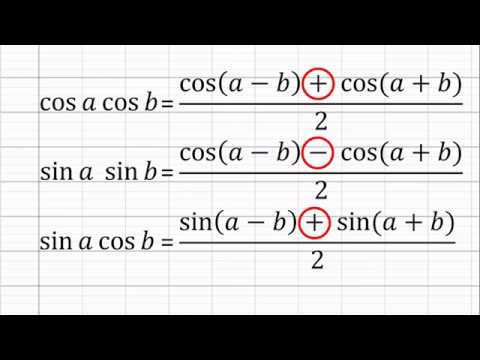 Formules linéarisation Trigonométrie 1ere année IUT TOULOUSE MP1A - YouTube