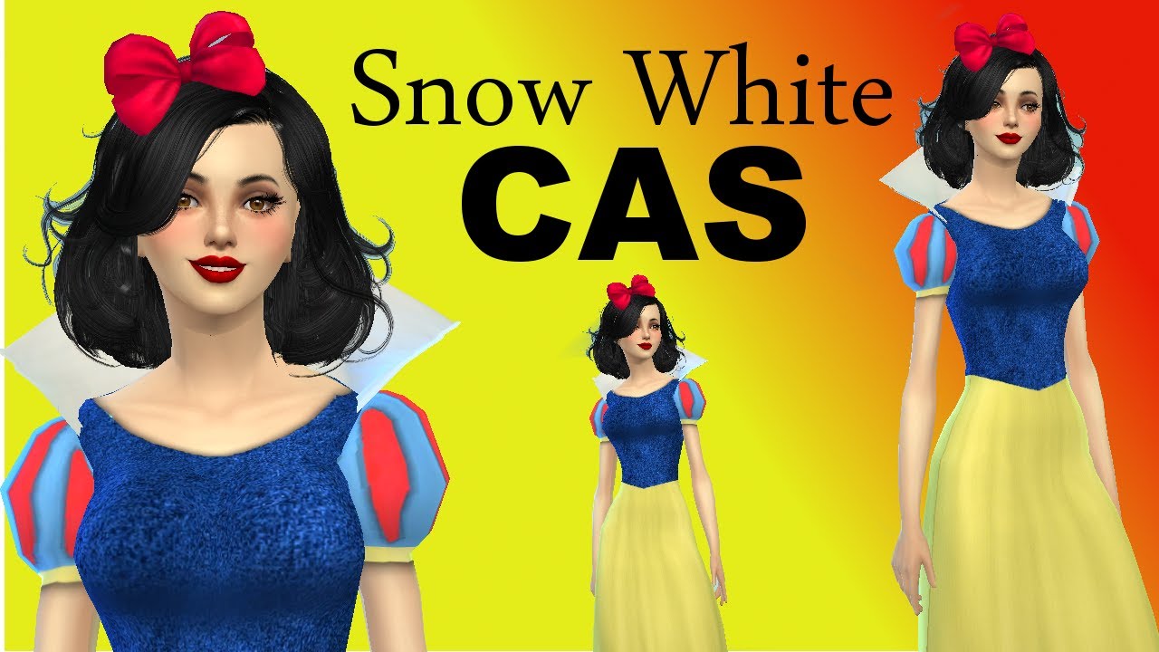 Sims 4 | The Complete Snow White CAS! - YouTube