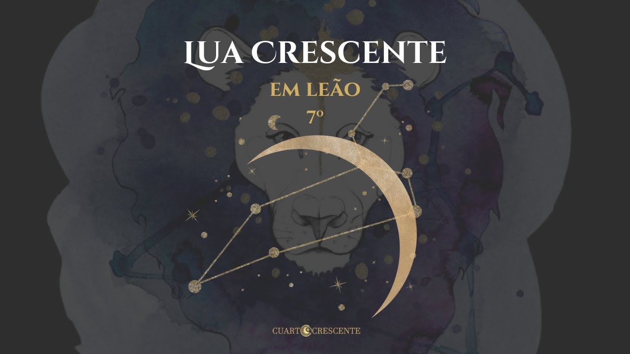 AULA | Lua Crescente em Leão (7º) 2023 - YouTube