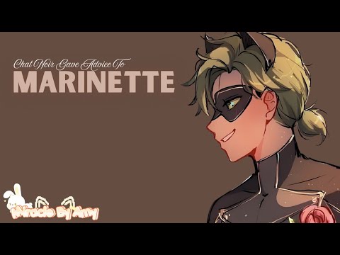 Chat Noir Gave Advice To Marinette || One - Shot || Miraculous texting story || adrinette