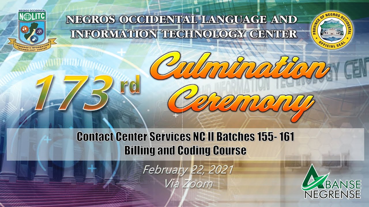 NOLITC 173rd Culmination Ceremony (Virtual Event) - YouTube