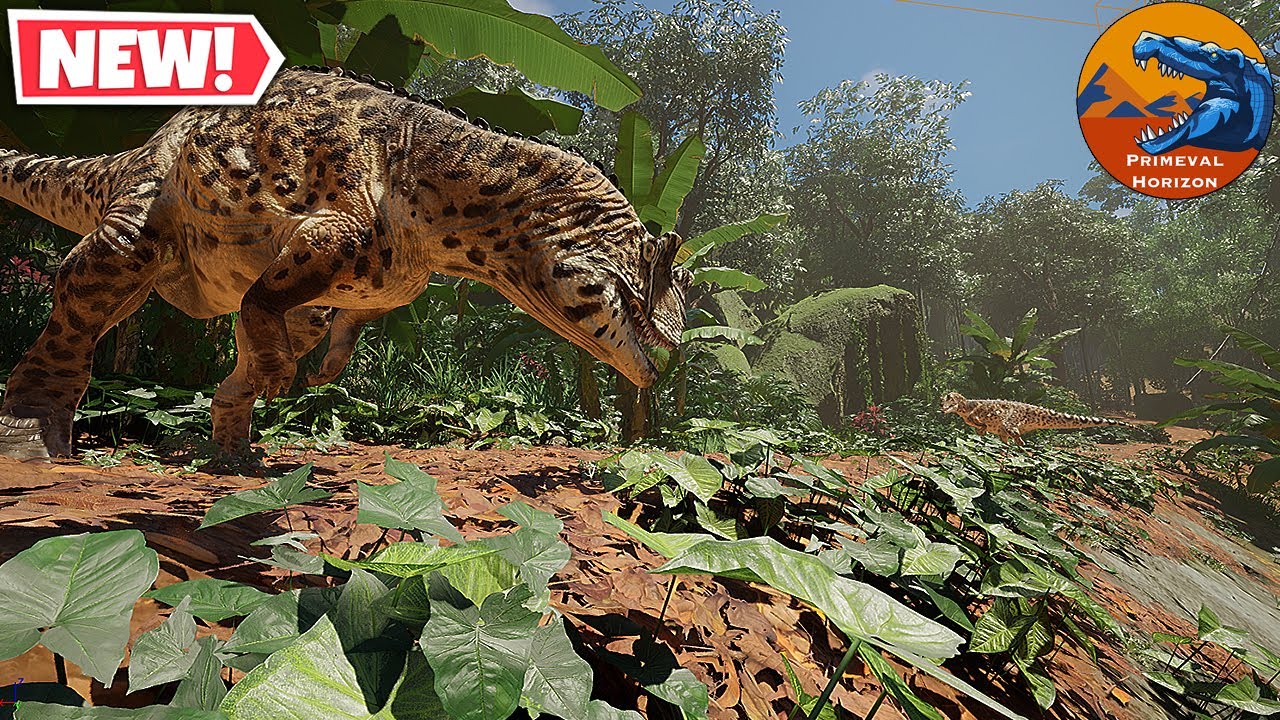NEW Open World Dinosaur Survival Game | Primeval Horizon - YouTube