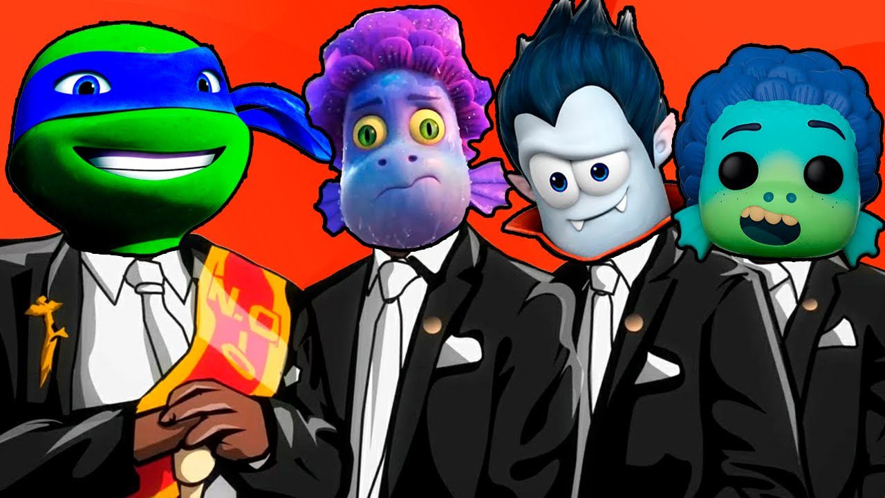 Sea Monsters Luca & Teenage Mutant Ninja Turtle & Spookiz - Meme Coffin ...