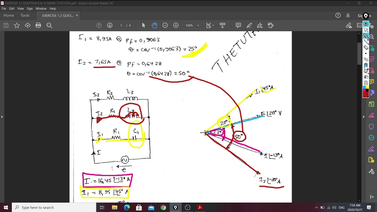 ELECTRICAL ENGINEERING 2 PROBLEM SOLVING 7 - YouTube