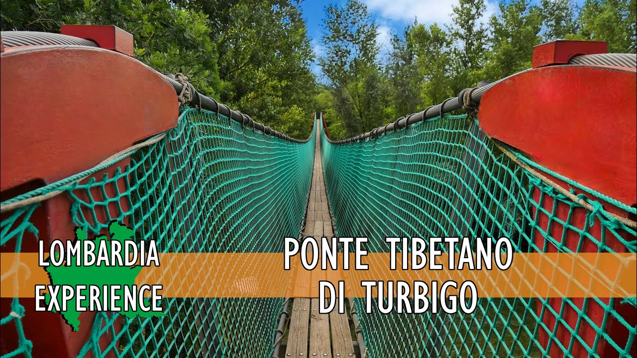 TURBIGO: sospesi nel vuoto per 70 metri nel Parco del Ticino - YouTube