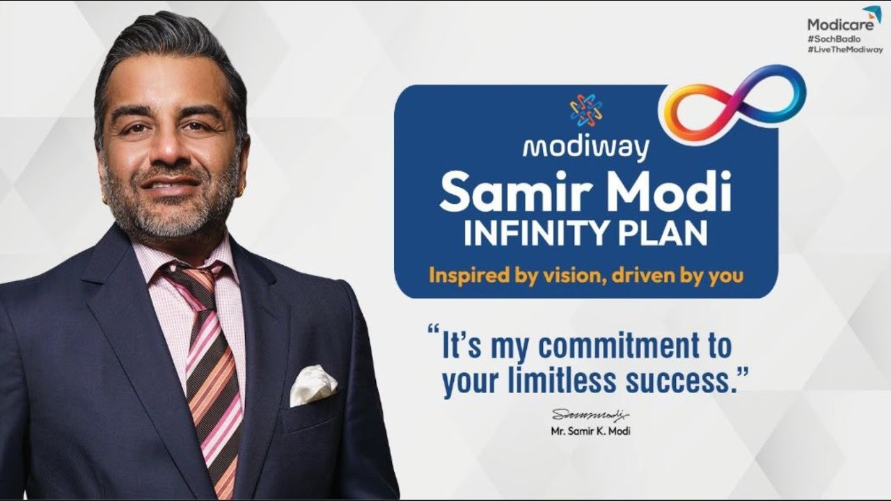 Samir Modi Infinity Plan | Modicare new busines plan 2025 | Surekha Bhargava | contact no ...
