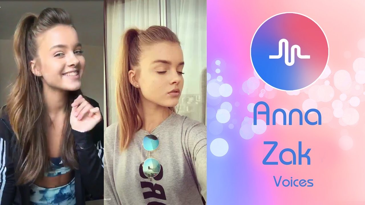 Anna Zak Musical.ly Compilations - YouTube