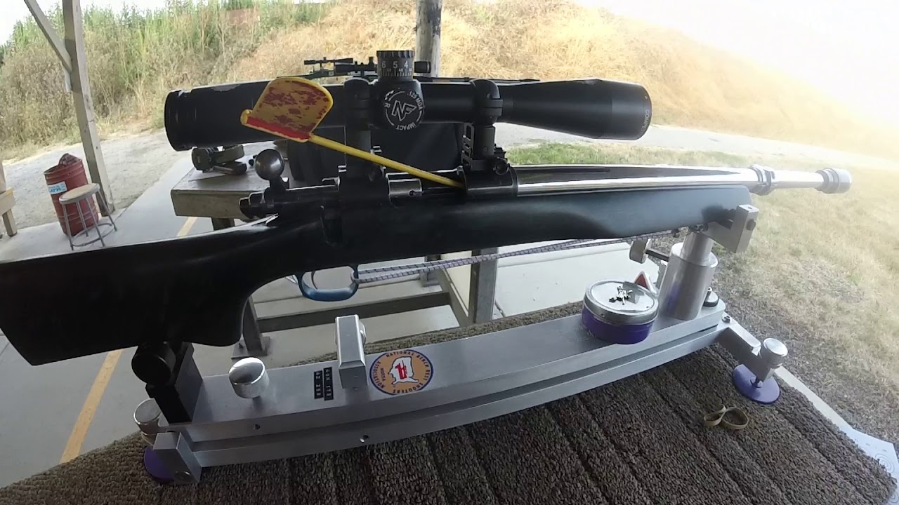 Rimfire Benchrest Match Field - YouTube
