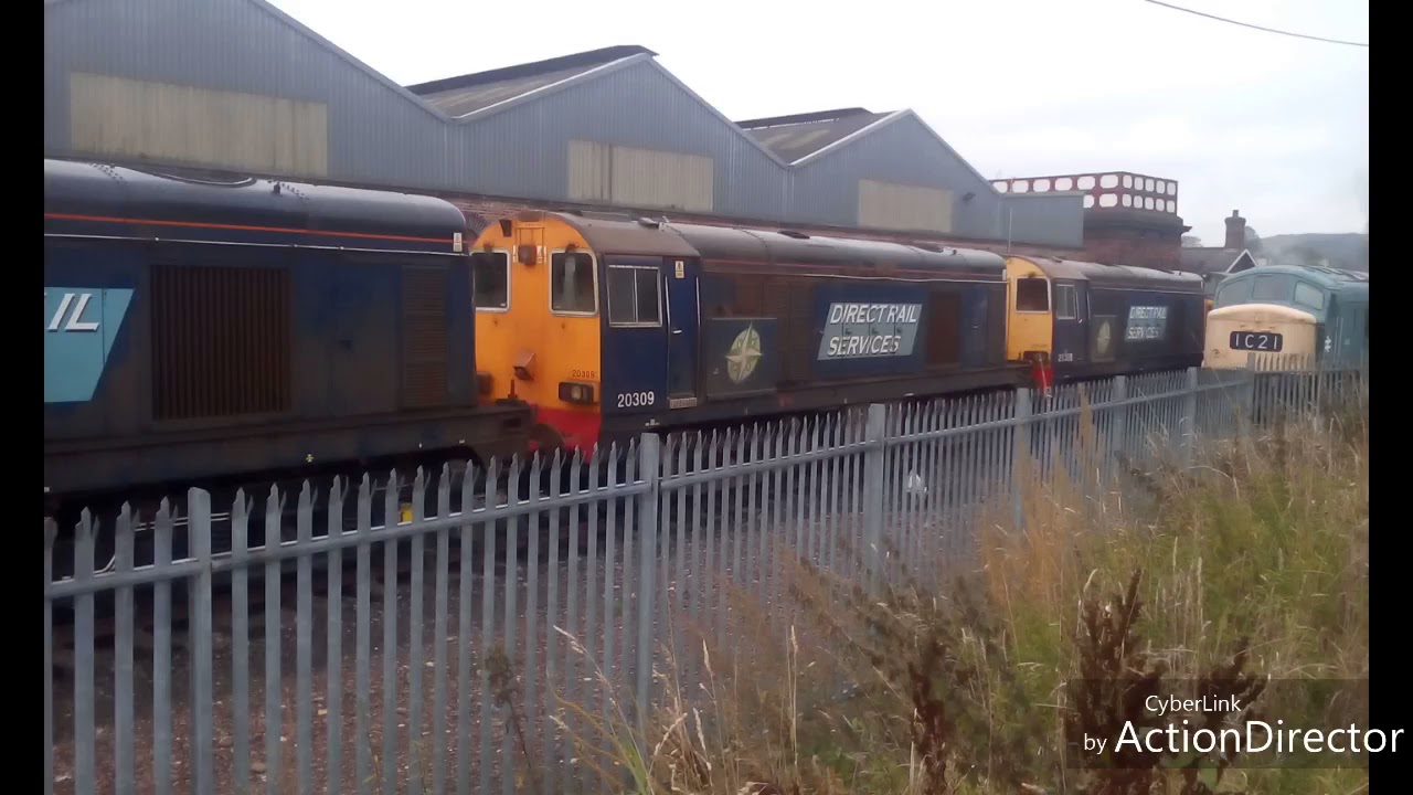 Barrow hill open day 23.09.17 - YouTube