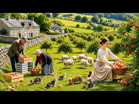 Full Video: Peaceful Farm Life in Europe | How the Swiss Harvest Apples