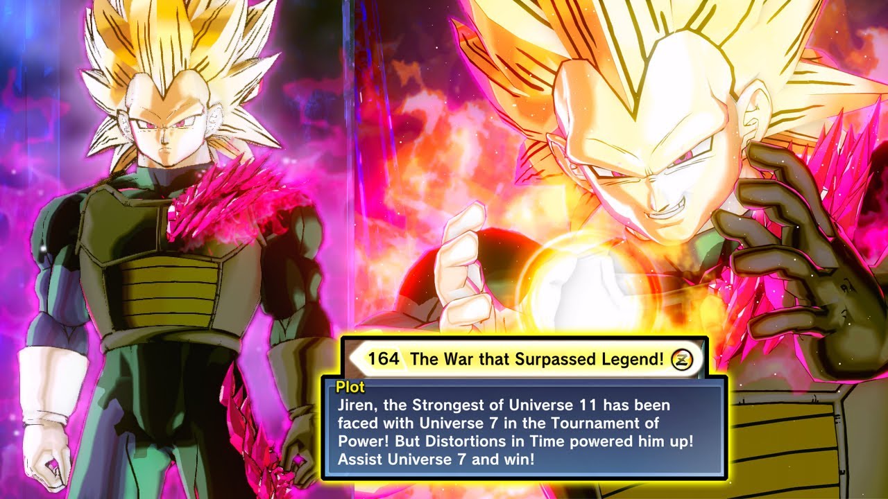 BEST EVIL VEGETA EVER! Ultra SuperVillain Vegeta SSJ3 (Daima) VS HARDEST QUEST: VS Jiren Boss ...