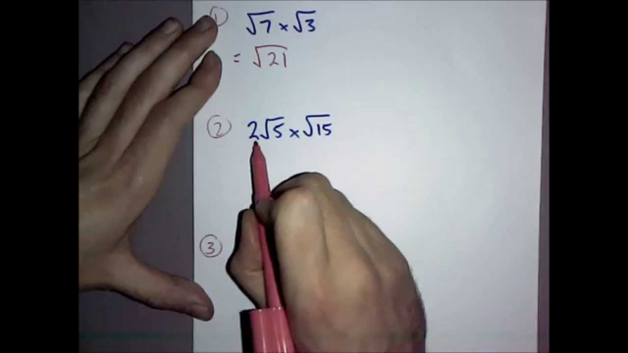 Walker's Ways Multiplying and Dividing Surds - YouTube