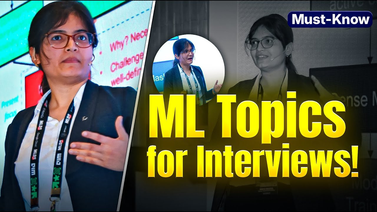Must-Know ML Topics for Data Science & Analytics! - YouTube