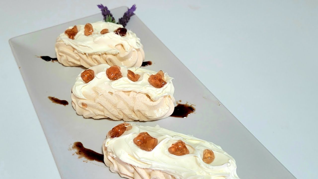 La double creme de gruyere. Postre exquisito de merengue y crema. - YouTube