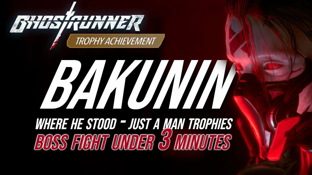 Ghostrunner - Defeat Commander Bakunin under 3 min. 4K 60fps HDR - YouTube