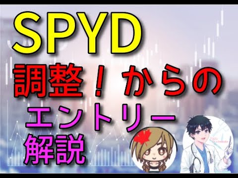 （株式・FX）SPYD 2021/7 調整からのエントリーポイント解説 - YouTube