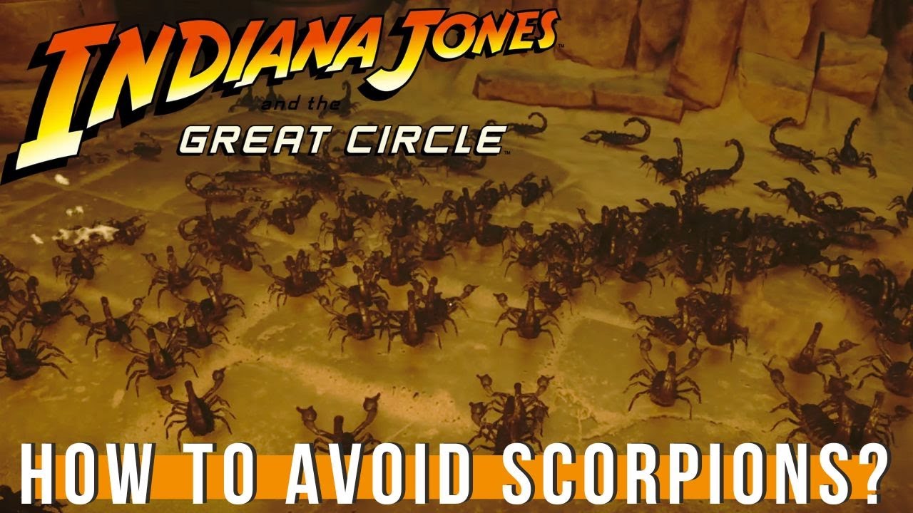 Indiana Jones and the Great Circle - How to avoid scorpions (Sanctuary ...