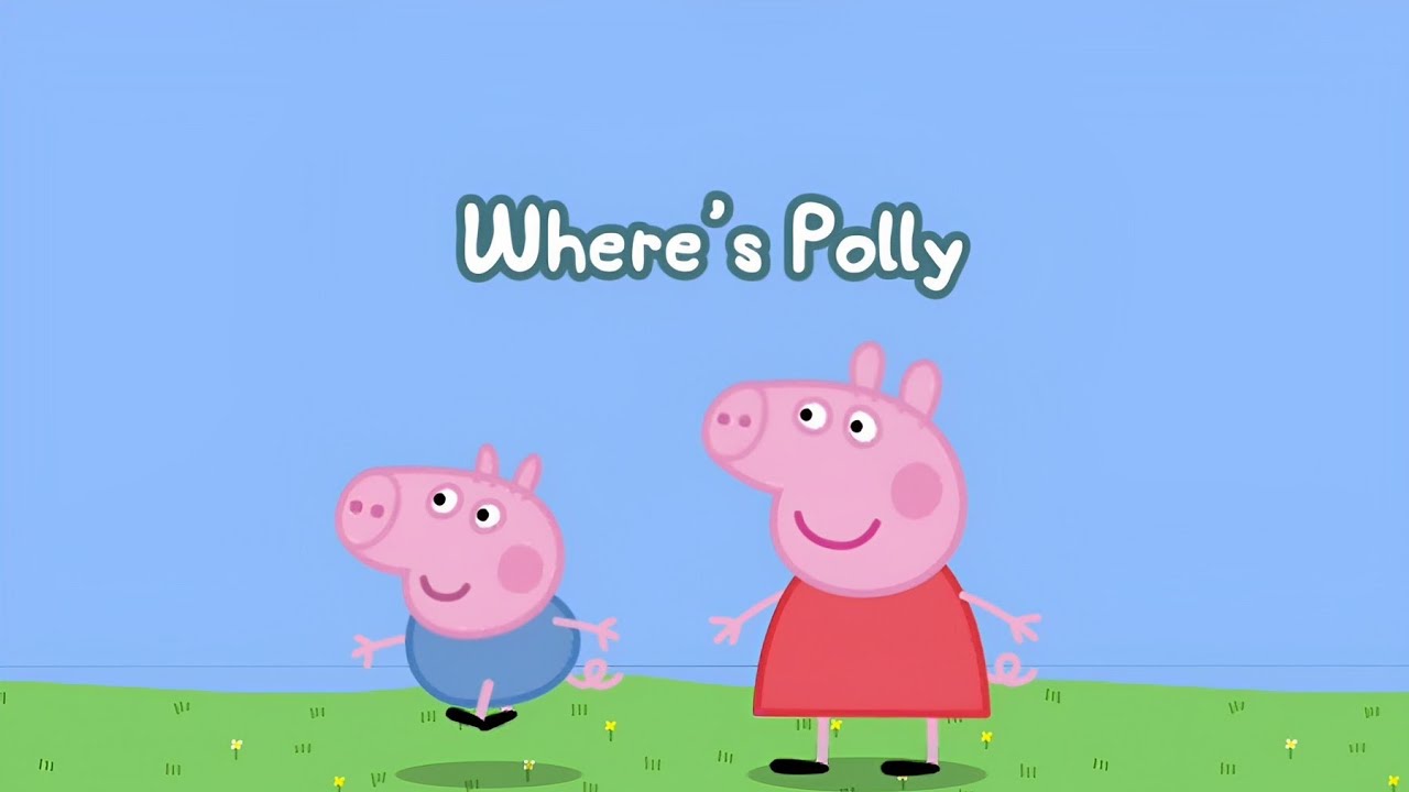 Peppa Pig: Polly Parrot || Where's Polly? - Matching Pairs - Children's ...