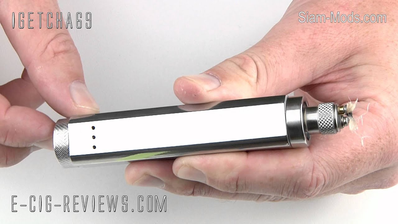 REVIEW OF THE CUBE ELECTRONIC CIGARETTE - YouTube
