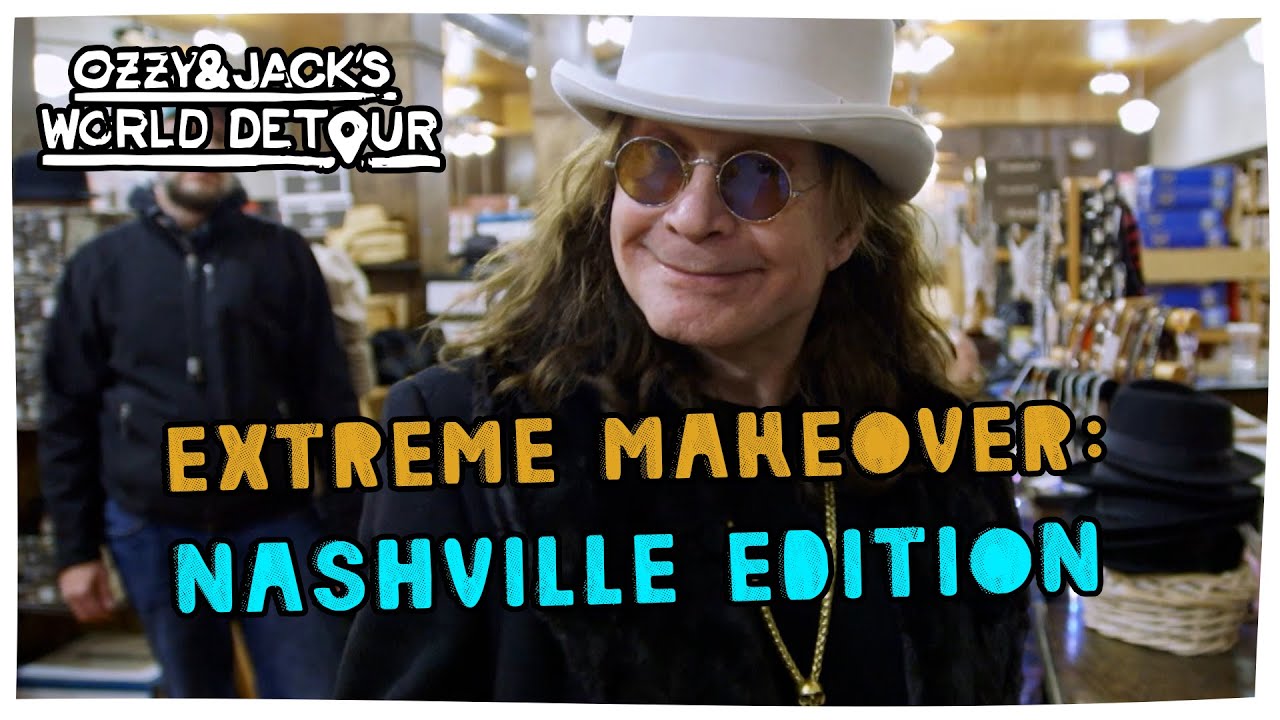 Ozzy Gets a Cowboy Makeover | Ozzy & Jack's World Detour - YouTube
