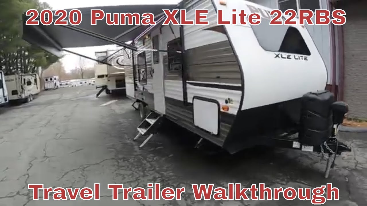 2020 Palomino Puma XLE Lite 22RBC Walkthrough - YouTube
