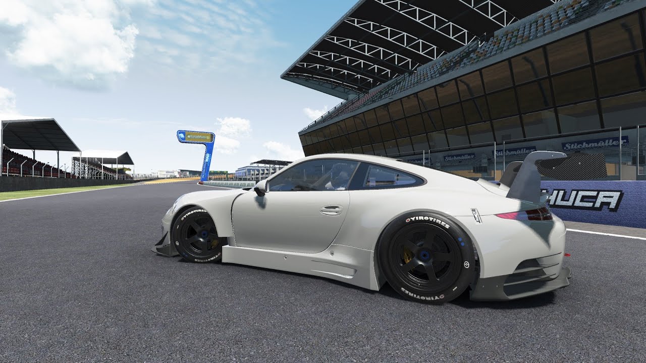 Project Cars - Ruf RGT 8 GT3 @ Loire National, Practice (Bugatti ...