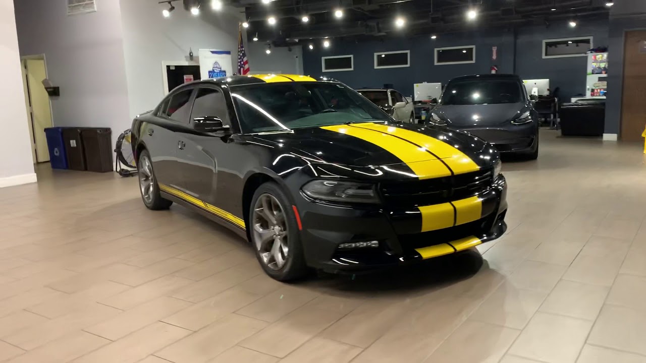 2016 Dodge Charger SXT RWD V6 3.6L Automatic - YouTube