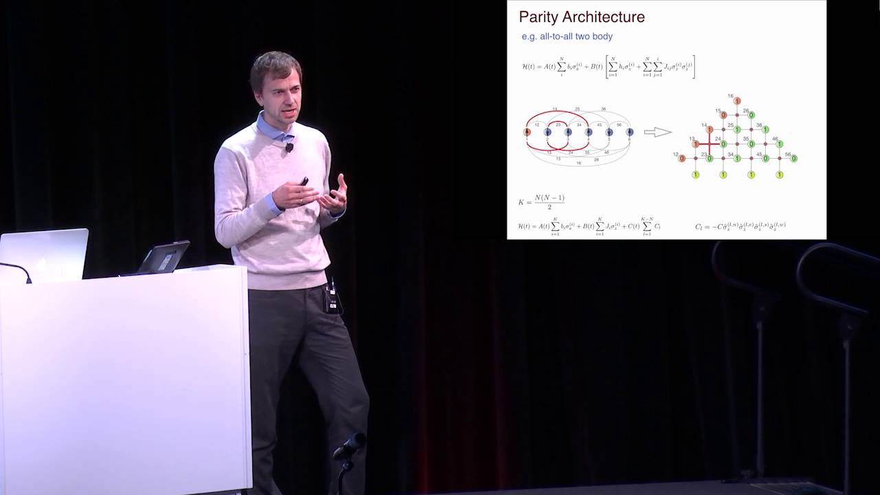 AQC 2016 - Parity Adiabatic Quantum Computing - YouTube