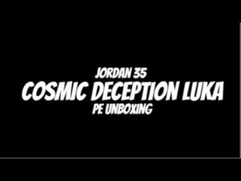 Jordan 35 "Cosmic Deception Luka PE" Unboxing - YouTube