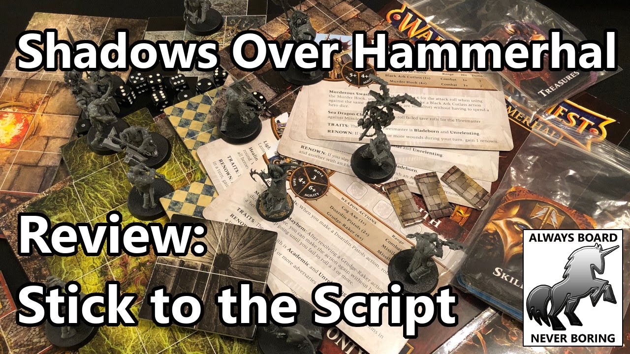 Warhammer Quest: Shadows Over Hammerhal Review | A Stick to the Script ...