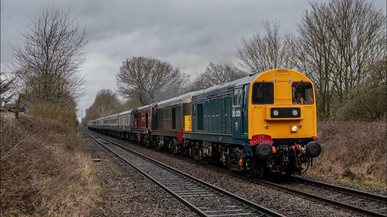 UK Railtours - The Chopper Quartet 21/02/25 - YouTube