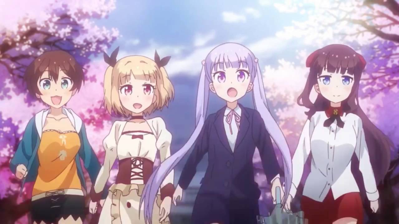 New Game!! Opening | "SAKURA Skip (SAKURAスキップ)" 60fps 720p [SVP] - YouTube