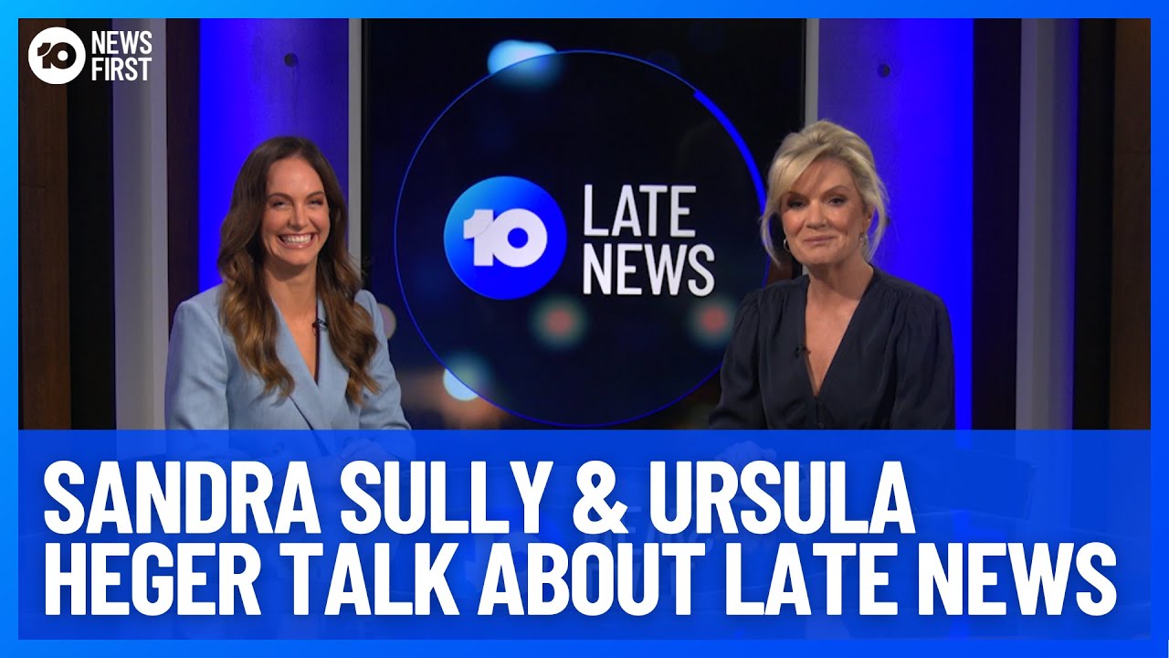 Sandra Sully Sits Down With NEW 10 Late News Host Ursula Heger | 10 ...