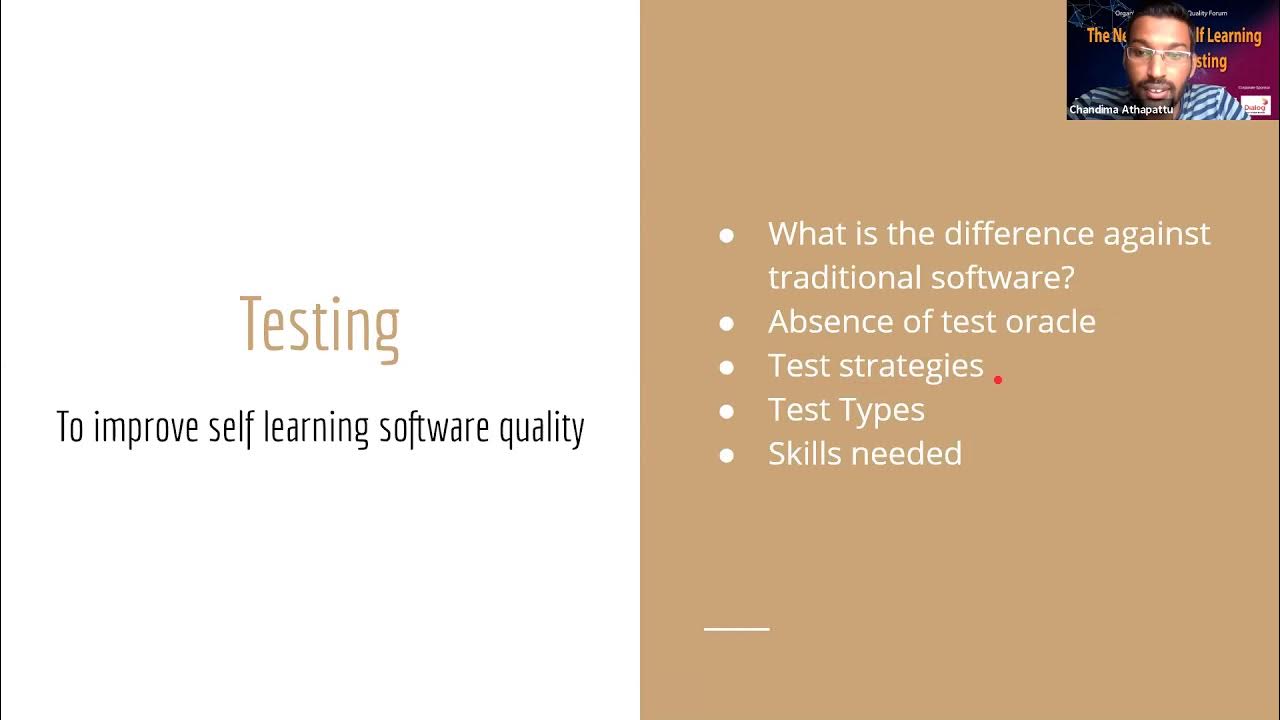 The New Era of Self Learning Software Testing - YouTube
